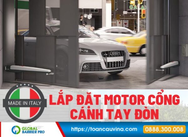 LẮP ĐẶT MOTOR CỔNG CÁNH TAY ĐÒN | KM 10 % PHÍ LẮP