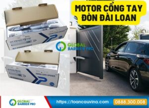 LẮP ĐẶT MOTOR CỔNG TAY ĐÒN ĐÀI LOAN TOP 1